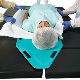 AliMed 22" Anti-Stat Patient Shifter, Aqua - CME Corp
