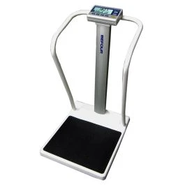 Befour MX310 Tilt & Roll Handrail Scale with BMI, 22"x 25" Platform ...