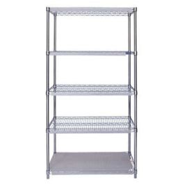 LogiQuip 24" x 60" Wire Shelving Rack - CME Corp
