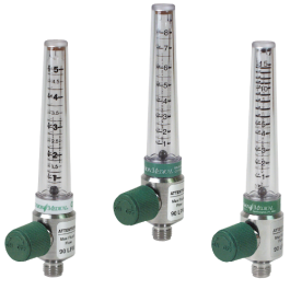 Precision Medical 1MFA1006PTO Flowmeter, Chrome O2, 15L - CME Corp
