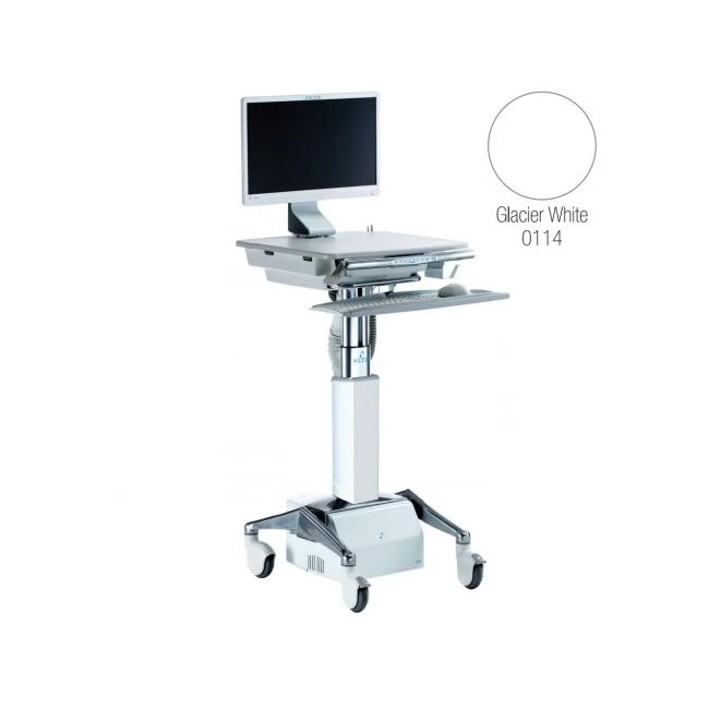 Altus Clio C5 Powered All-in-One Computer Cart with LiFe Battery - CME Corp