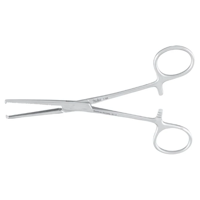 Miltex 7-66 Hemostatic Forceps, 5Â½" Straight, 1x2 Teeth - CME Corp