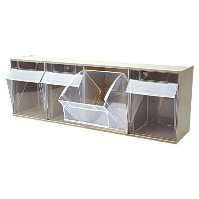 Quantum Storage Systems 4 Bin Tip-Out System - CME Corp